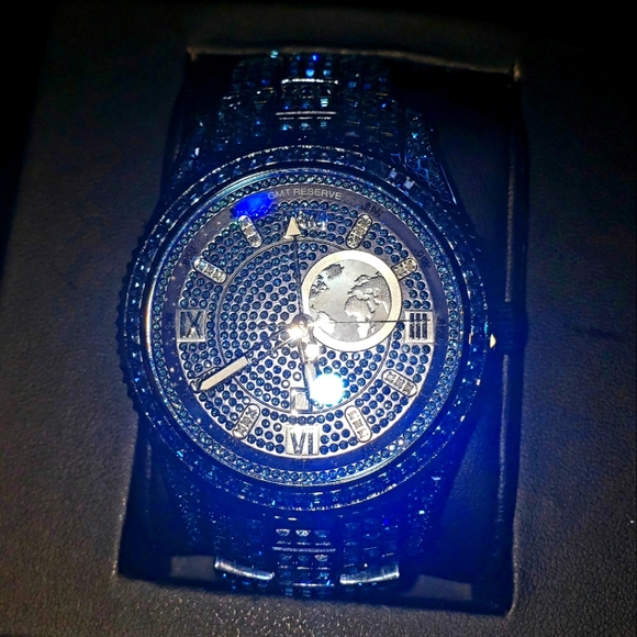 Jbw | Accessories | Jbw Gmt Reserve Limited Edition Real Diamond Watch ...